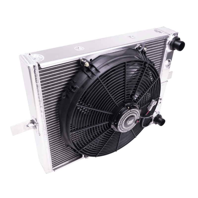 Chase Bays BMW E30/E36/E46 -16AN Tucked Aluminum Radiator w/16in 2200 ...