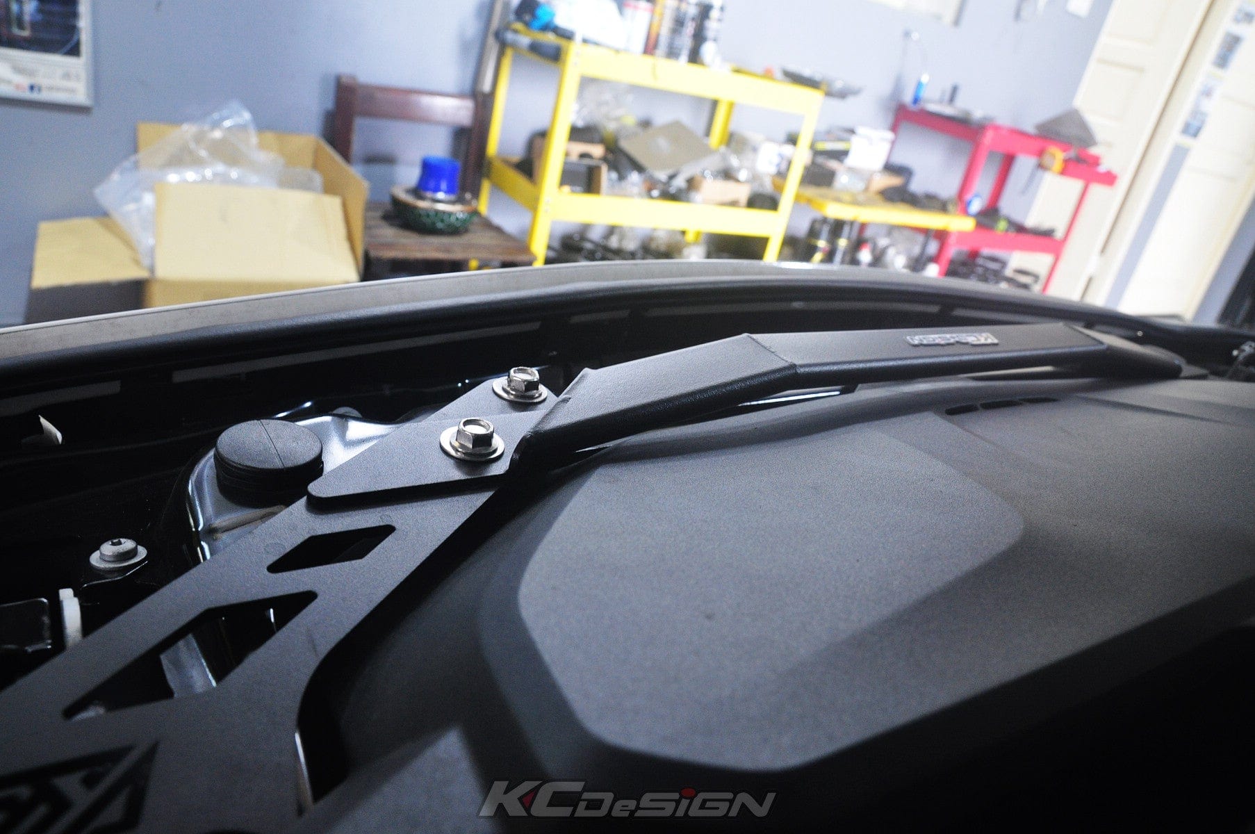 KC Design Front Member Strut Bar - BMW F20/F21/F22/F30/F31/F32/F33/F34 ...