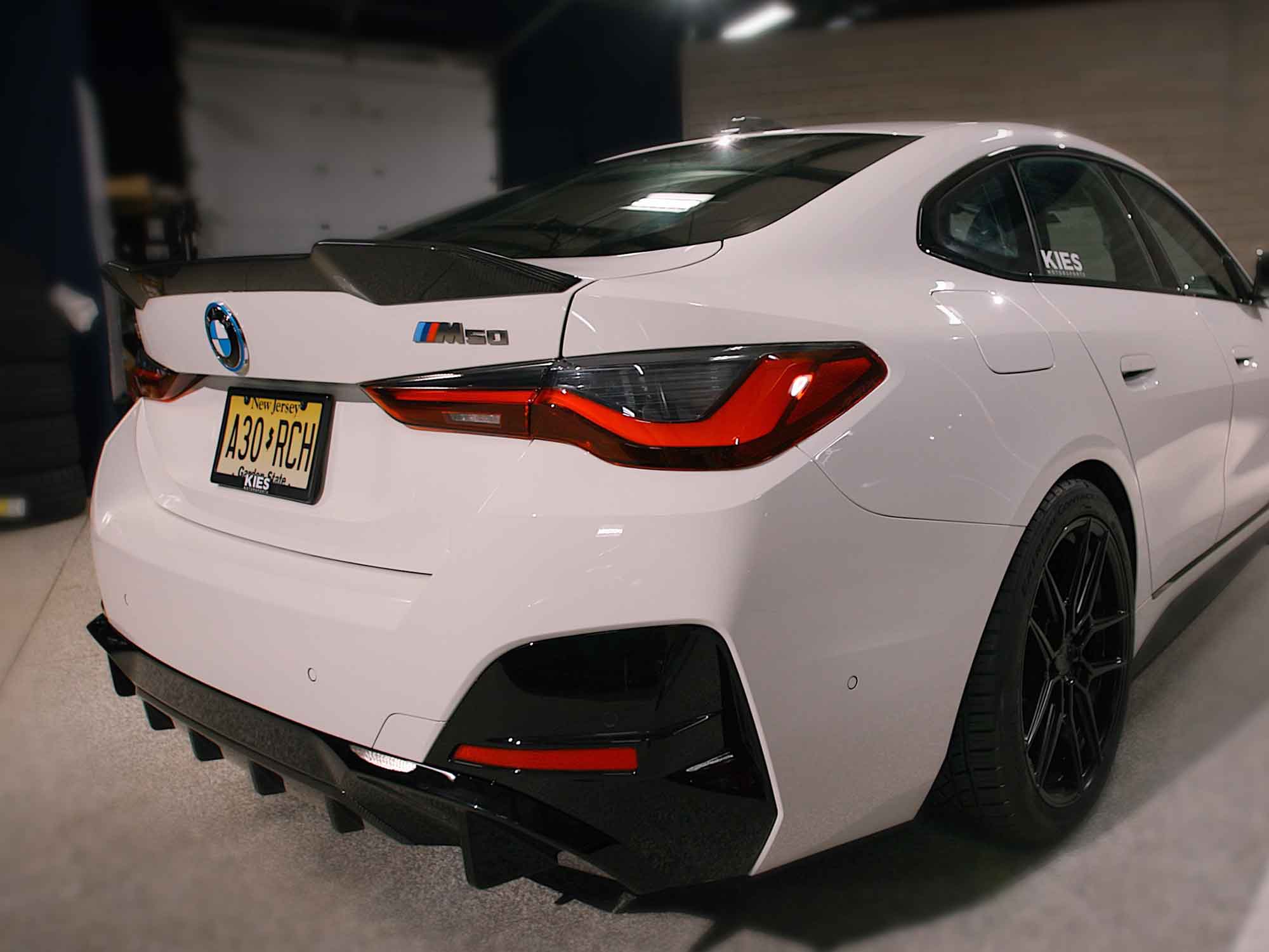 Genuine BMW M Performance Carbon Exterior Trim Kit for i4 M50