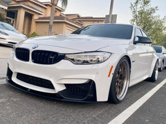F8X Dry Carbon MP Style Lip and Splitters – Kies Motorsports