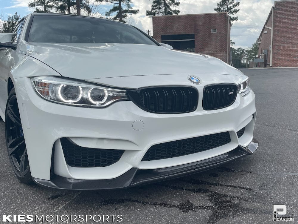2014-2021 BMW M3 (F80) & M4 (F82 / F83) VSX Carbon Fiber Front Lip ...