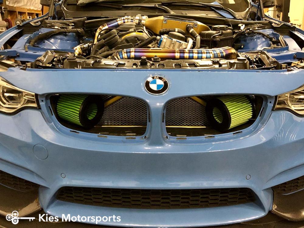 RK Titanium BMW F80 / F82 (M3 / M4) Front Mount Intake V2 – Kies ...