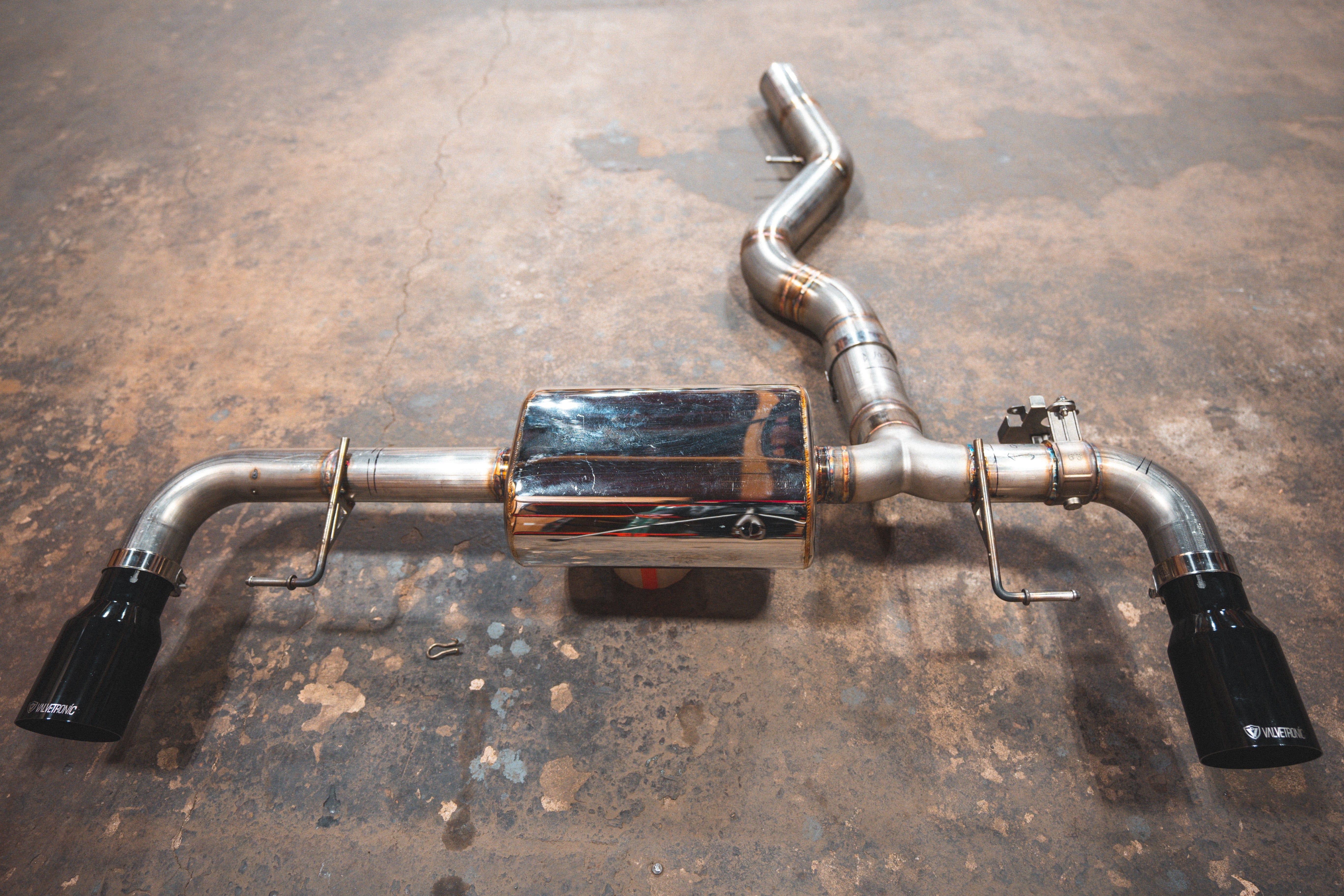 BMW G20 G22 330i 430i Valved Axleback Exhaust System Kies Motorsports