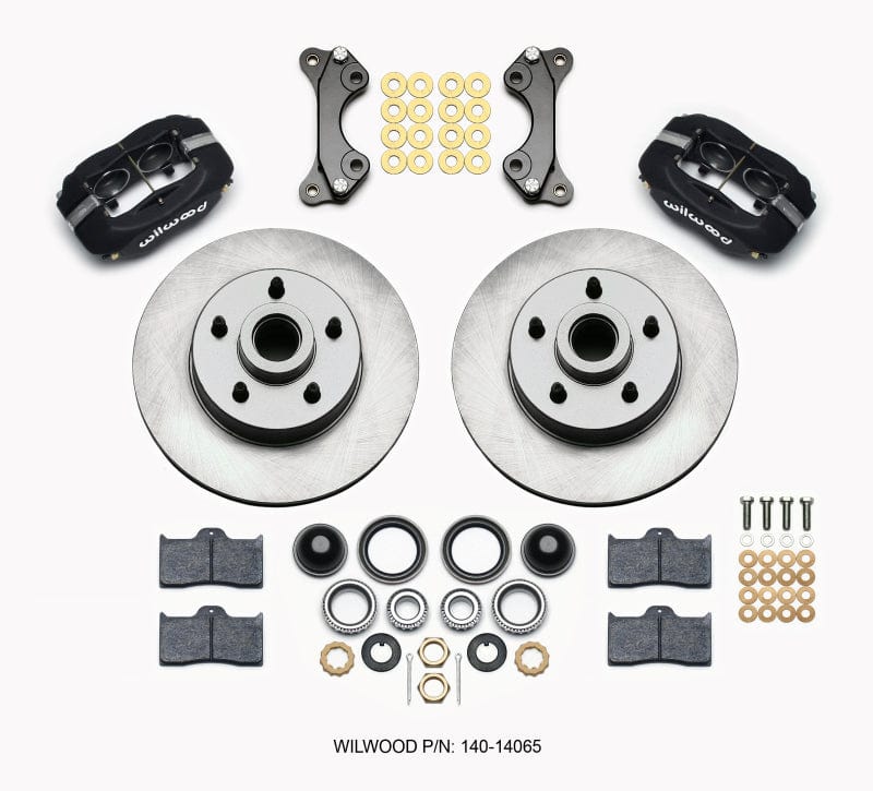 Wilwood Forged Dynalite Front Kit 11.03in 1 PC Rotor&Hub WWE ProSpindl ...