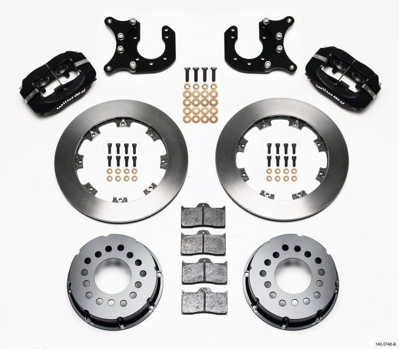 Wilwood Forged Dynalite P/S Rear Kit Chevy 12 Bolt-Spec 3.15in Brng ...